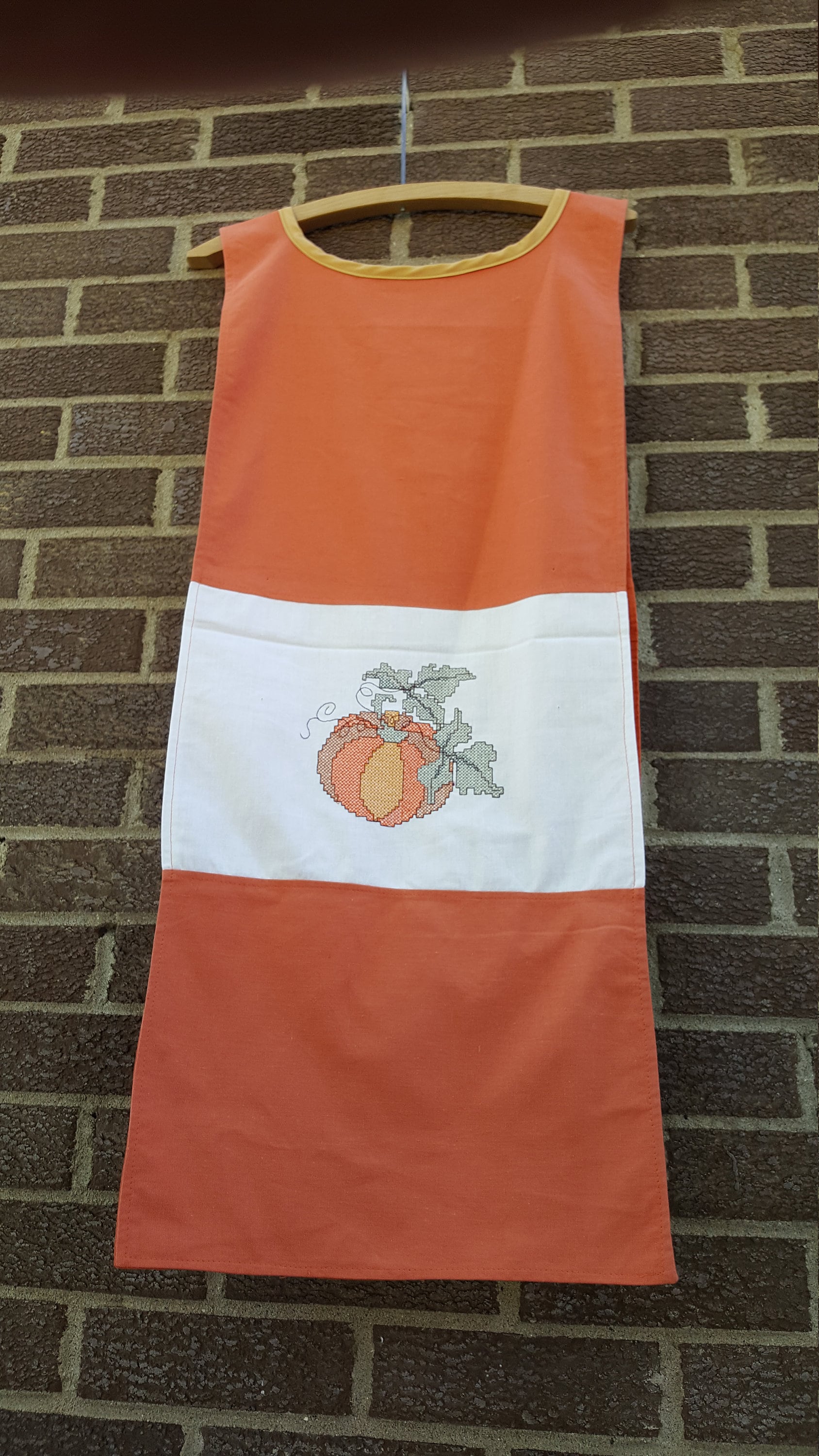 Orange Scapular Vestment, Fall Scapular, Monostole, Tunic Scapular ...