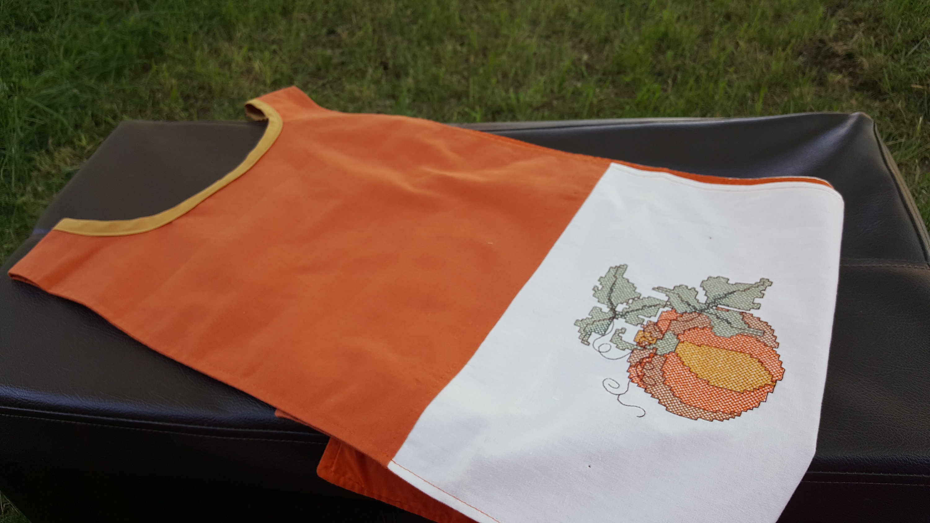 Orange Scapular Vestment, Fall Scapular, Monostole, Tunic Scapular ...