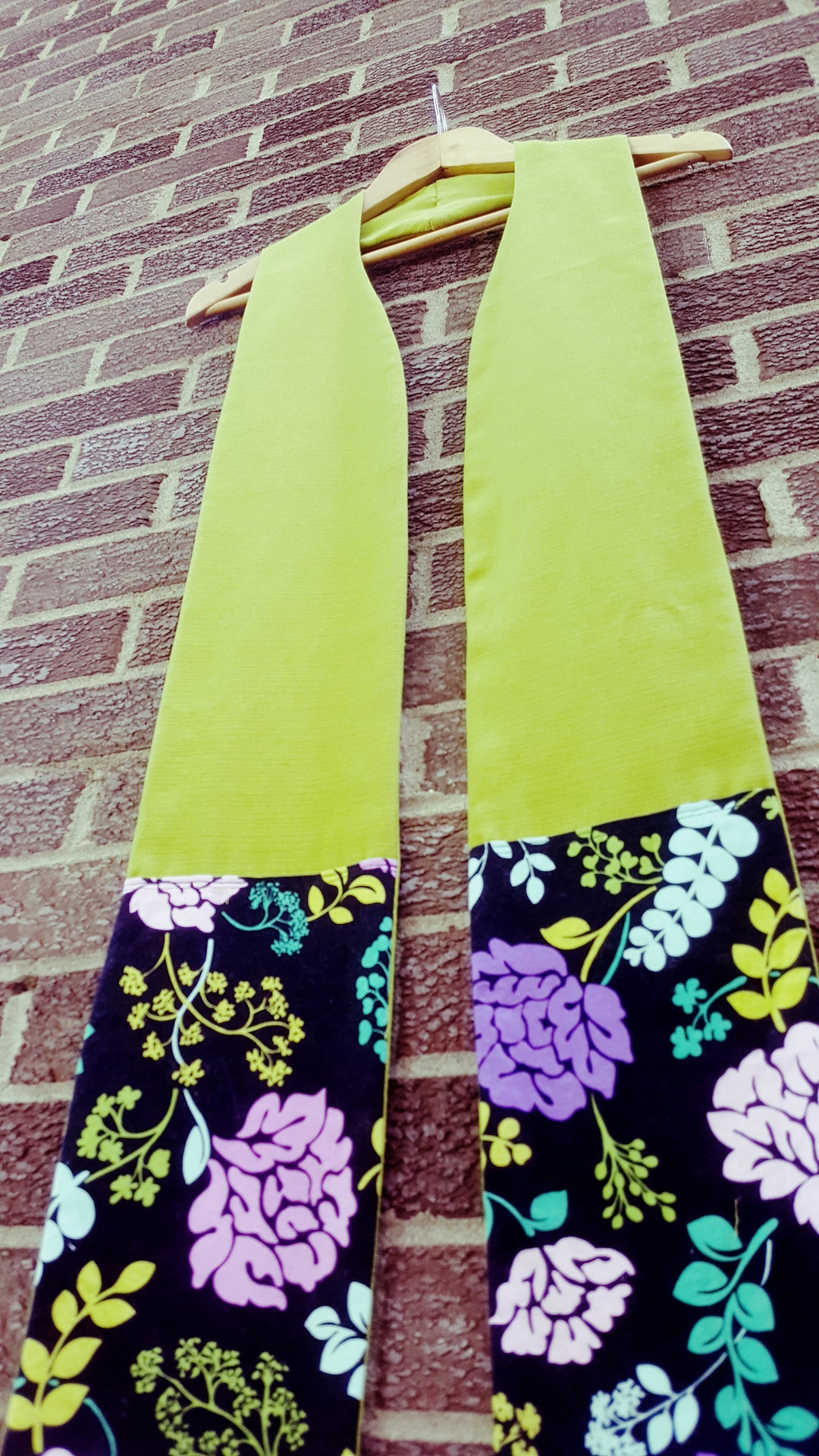 Lime Green Stole for Clergy; Ordinary Time Stole; Nature Clergy Stole ...