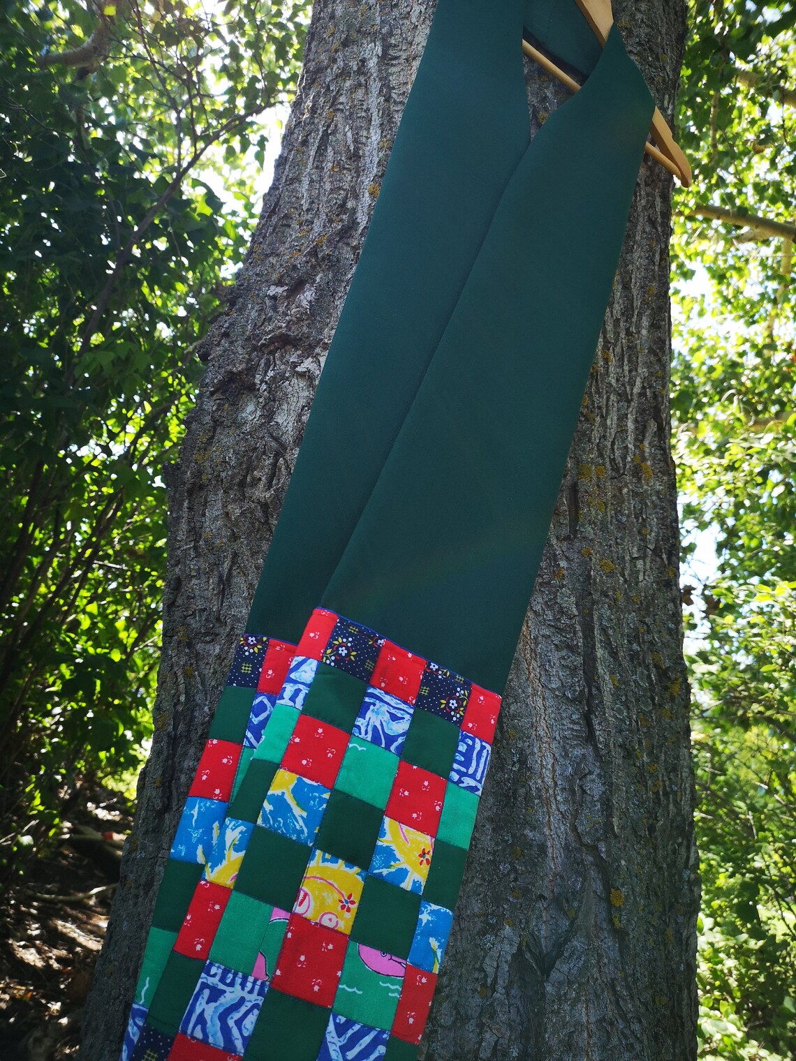Quilted Green Clergy Stole for Ordinary Time, Pastor Stole, Religious ...