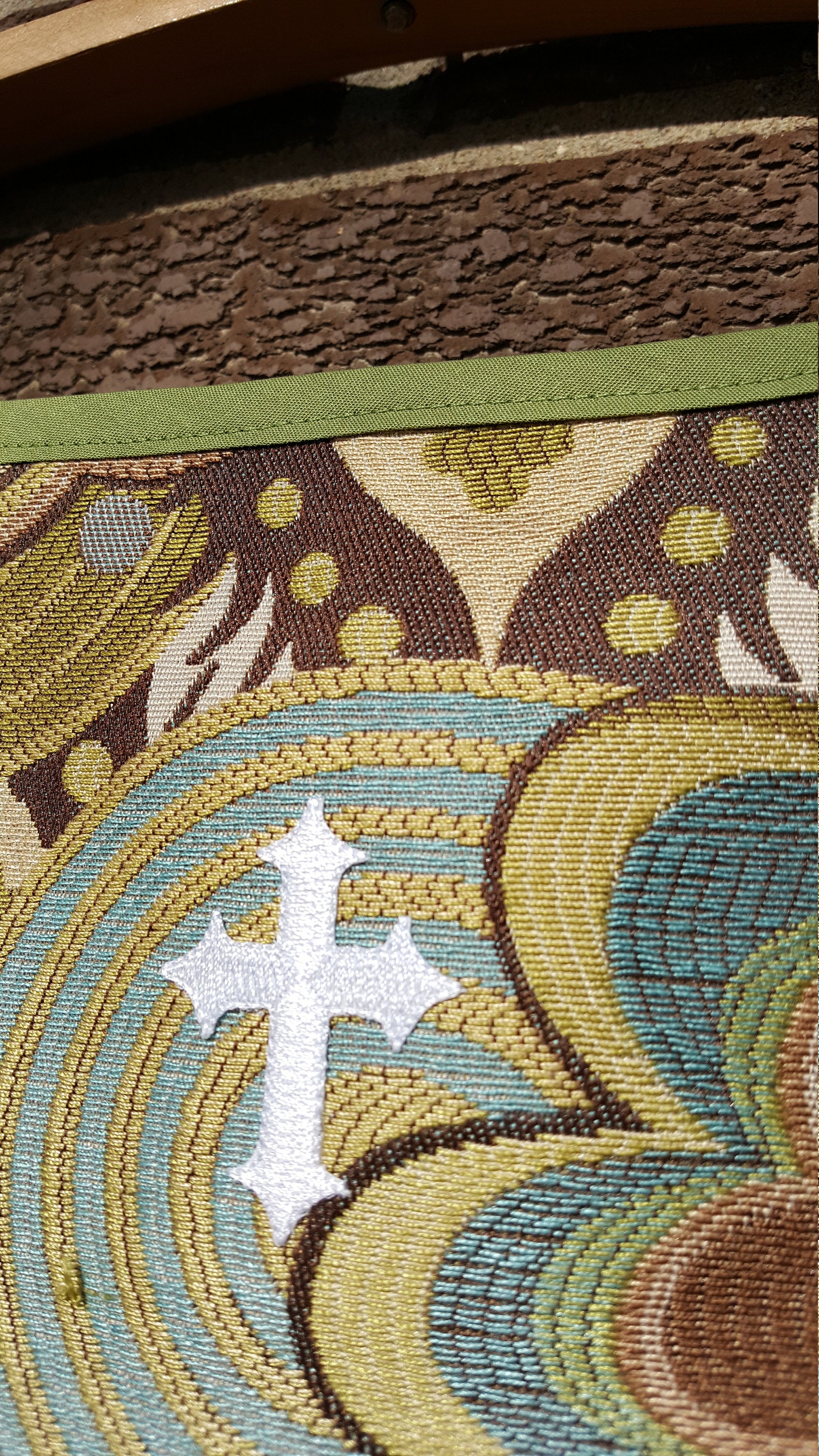 Green Scapular Monostole Vestment for Ordinary Time for Lay Local ...