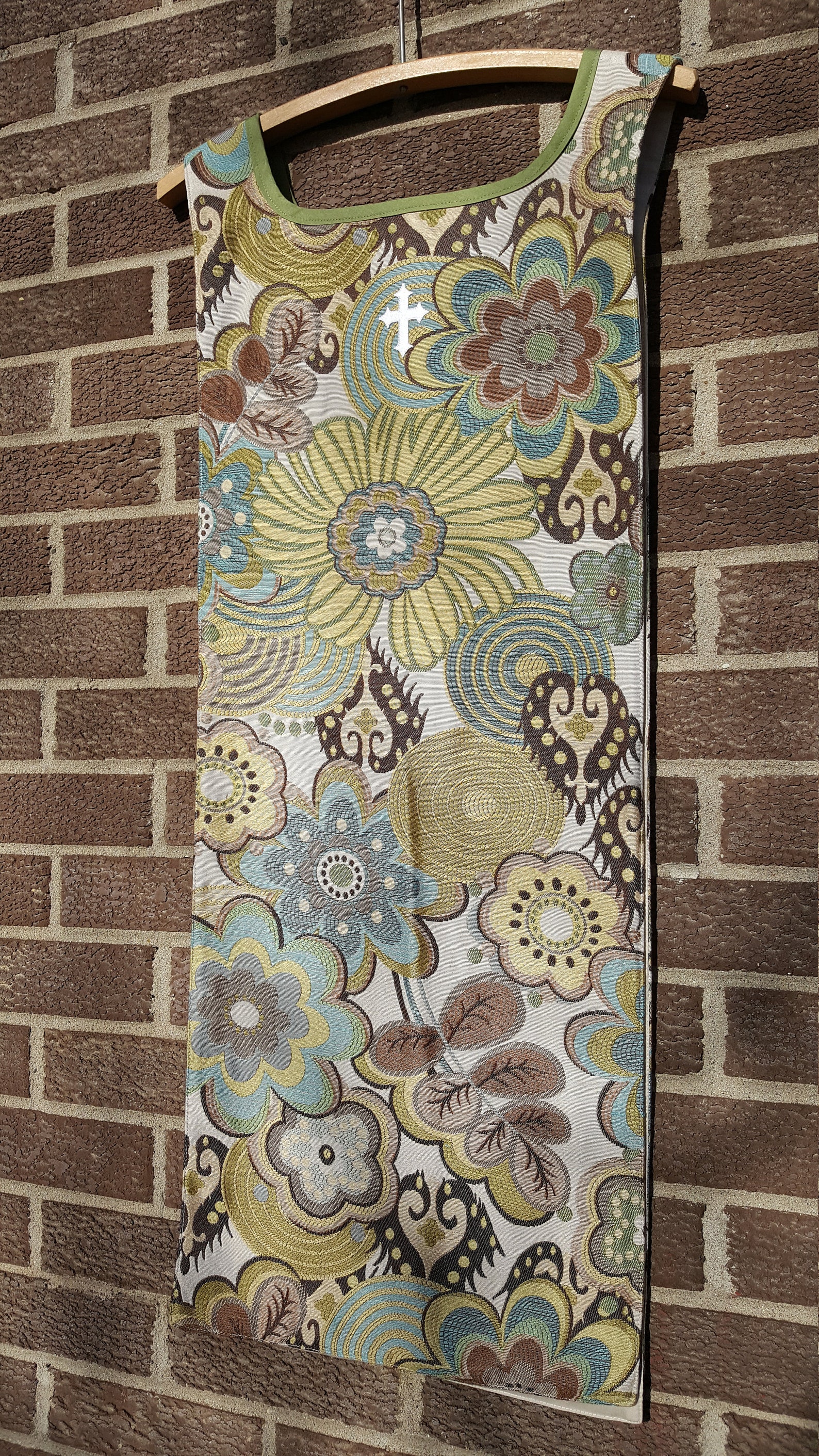 Green Scapular Monostole Vestment for Ordinary Time for Lay Local ...