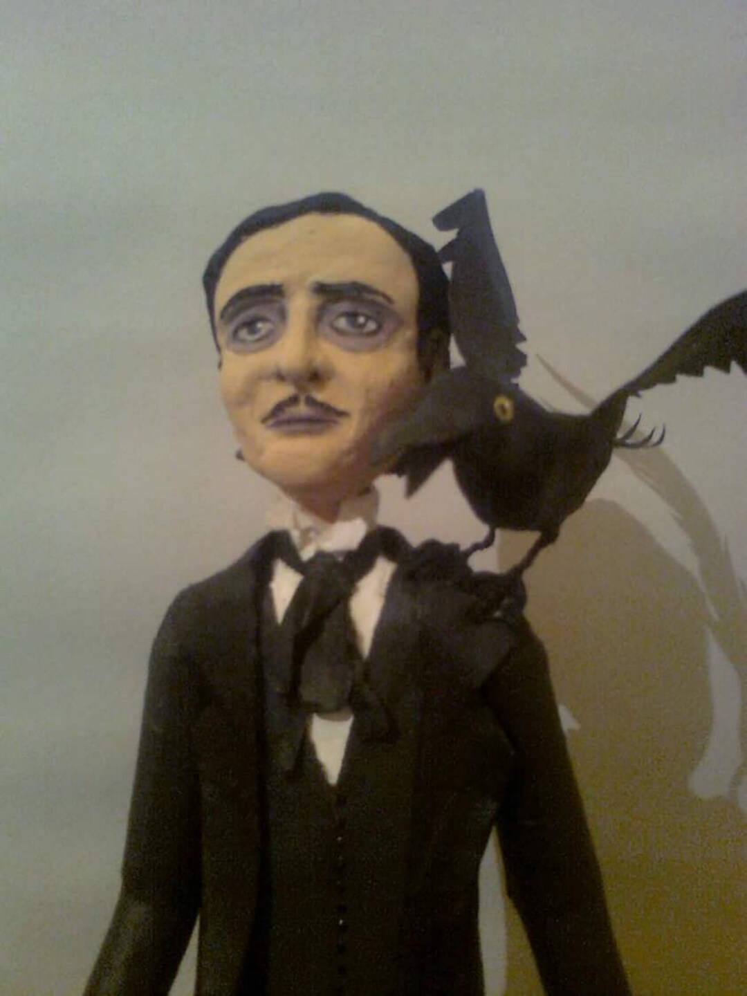 Edgar Allan Poe's Paper Sculpture. Completely Handmade - Etsy