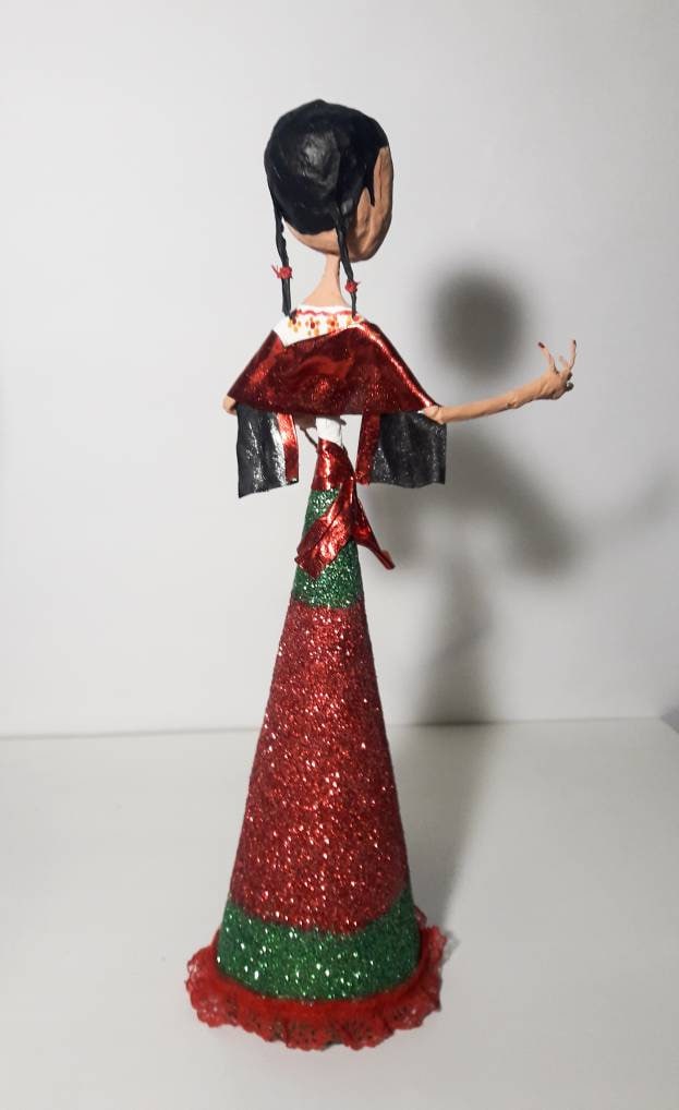 Mexican Doll, Mexican Folklore, Traditional Customs. China Poblana Girl ...
