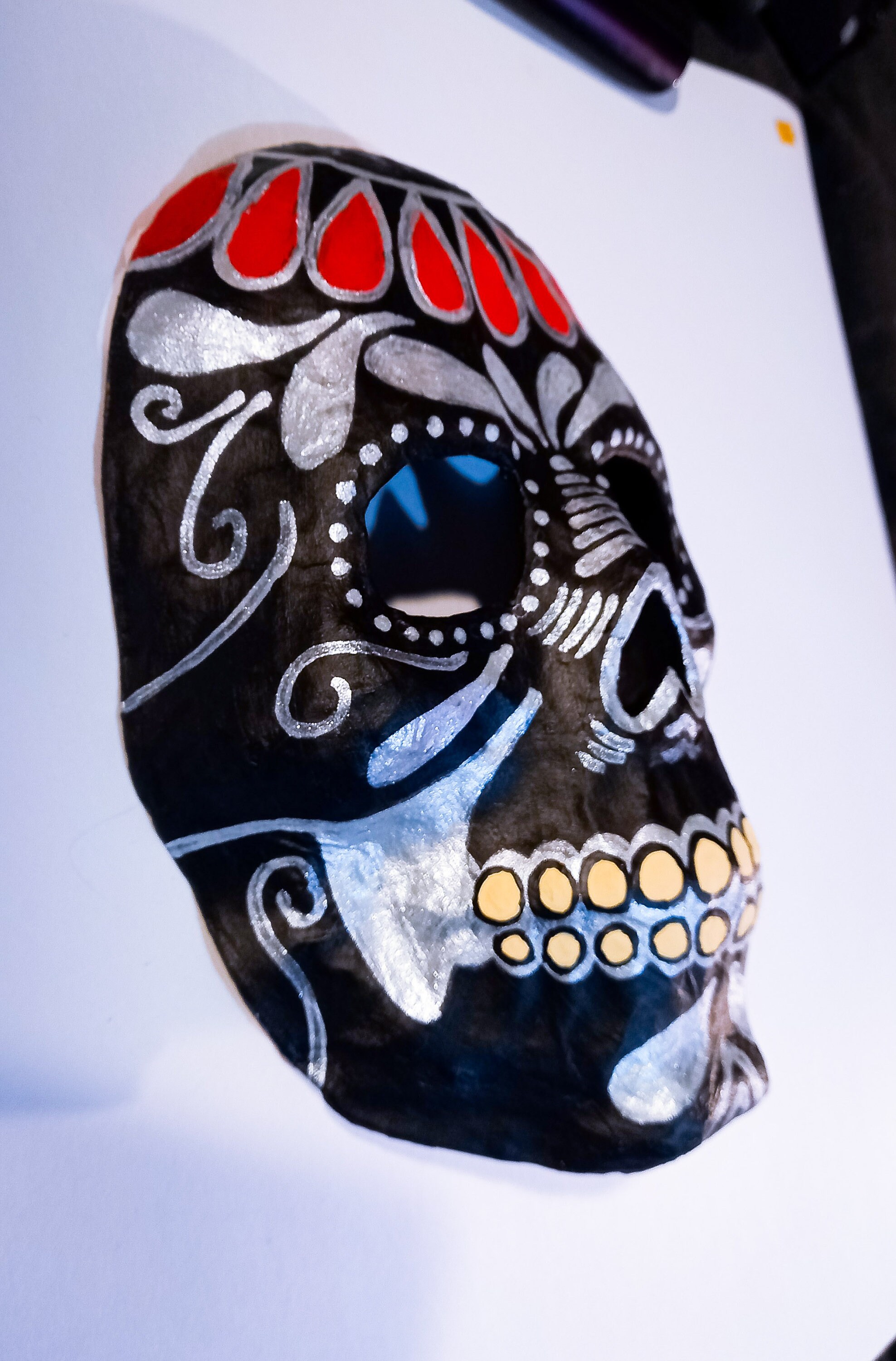 Mexican Skull Mask Made of Paper Mache - Etsy Australia
