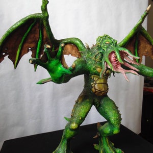 Cthulhu Paper Sculpture Paper Mache Papercraft Papier Mache Lovecraft ...