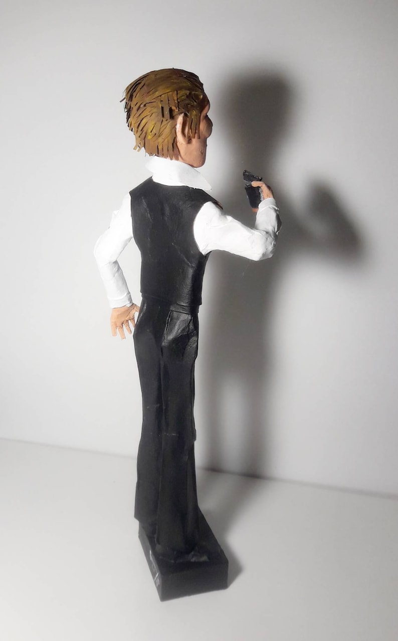 David Bowie's Paper Sculpture. Papier Mache. Papercraft. Thin White ...