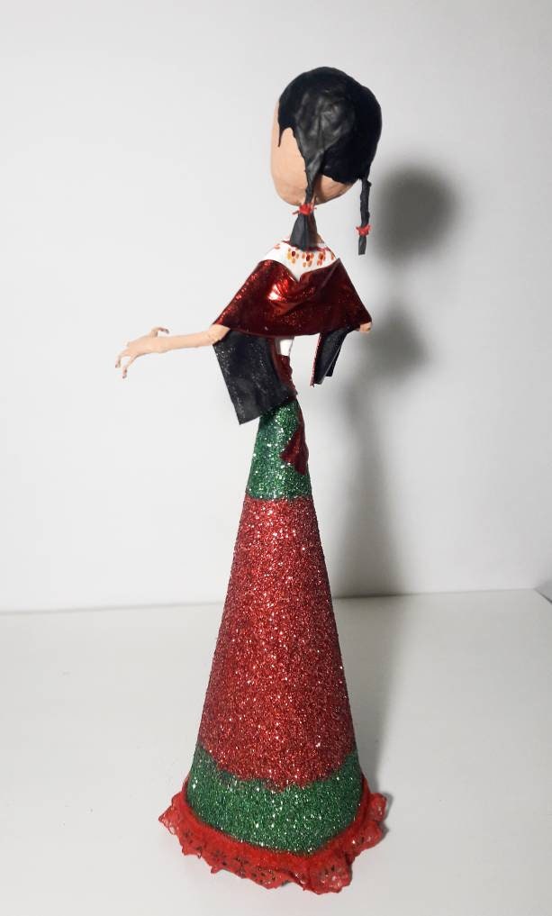 Mexican Doll, Mexican Folklore, Traditional Customs. China Poblana Girl ...