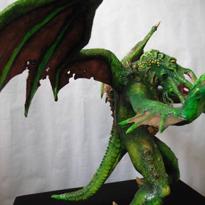 Cthulhu Paper Sculpture Paper Mache Papercraft Papier Mache Lovecraft ...