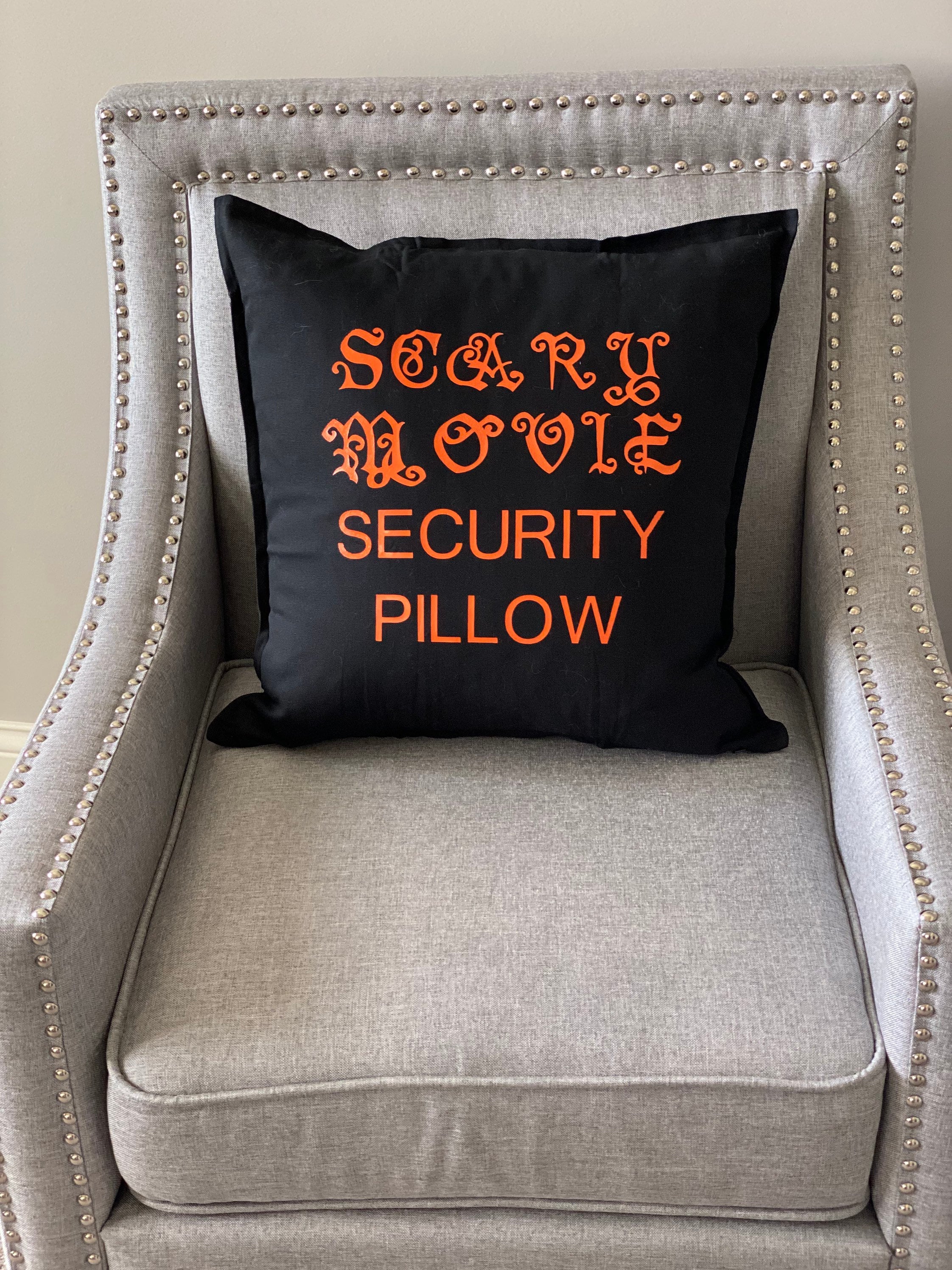 Scary Movie Pillow|scary Movie Security Pillow|halloween Pillow ...