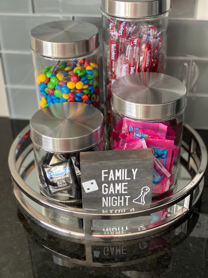 Family Game Night Sign Game Night Decor Family Room Decor - Etsy