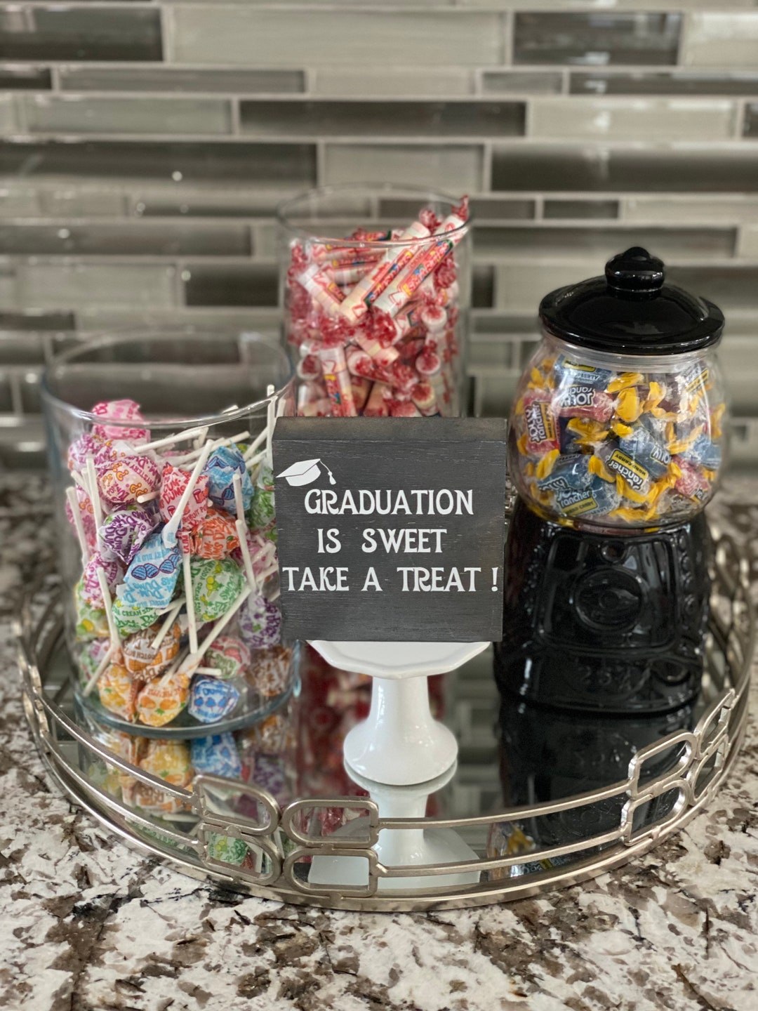 Graduation Party Candy Buffet Sign| Graduation Decorations| Graduation ...