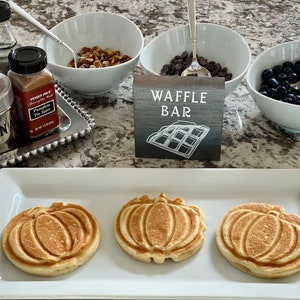 Waffle Bar Sign| Brunch Decor |kitchen Decor| Brunch Sign| Waffle Sign ...