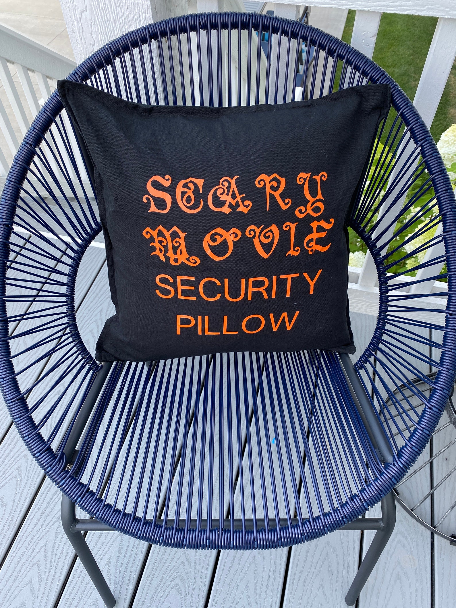 Scary Movie Pillow|scary Movie Security Pillow|halloween Pillow ...