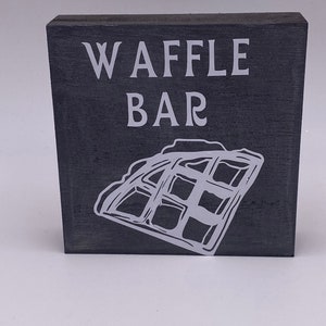 Waffle Bar Sign| Brunch Decor |kitchen Decor| Brunch Sign| Waffle Sign ...