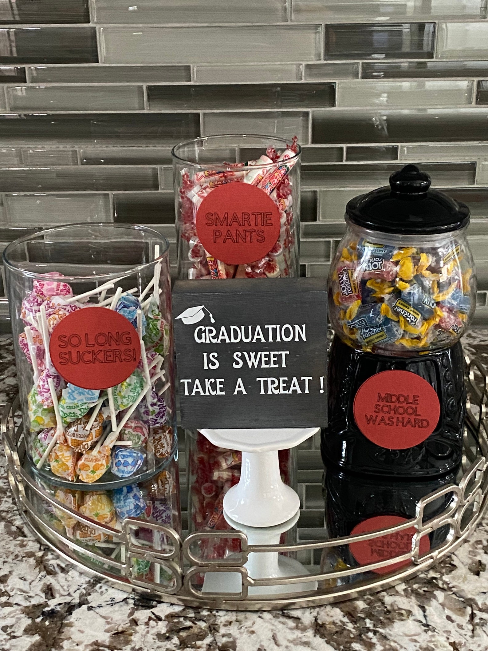 Graduation Party Candy Buffet Sign Graduation Decorations - Etsy