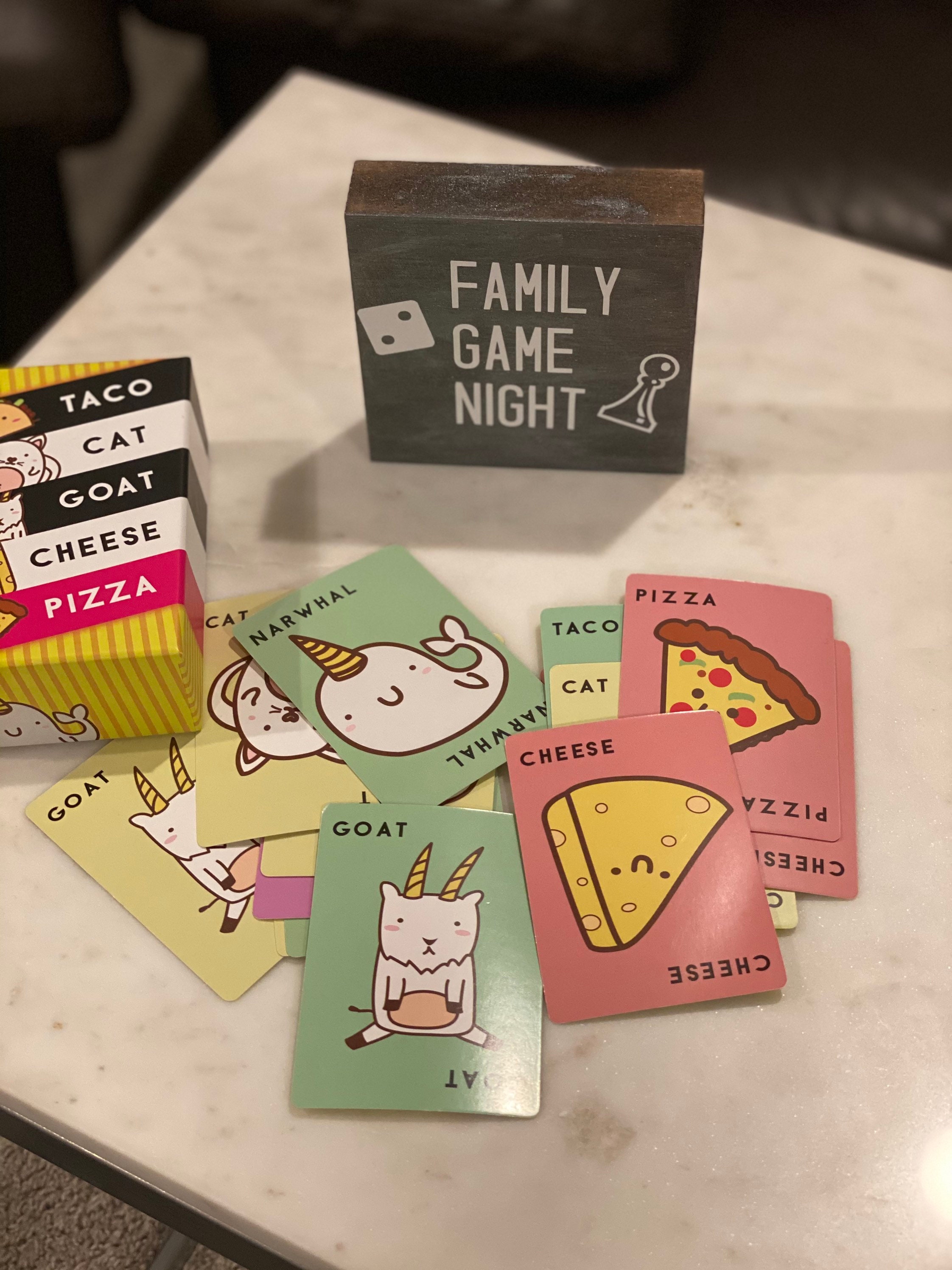 Family Game Night Sign Game Night Decor Family Room Decor | Etsy