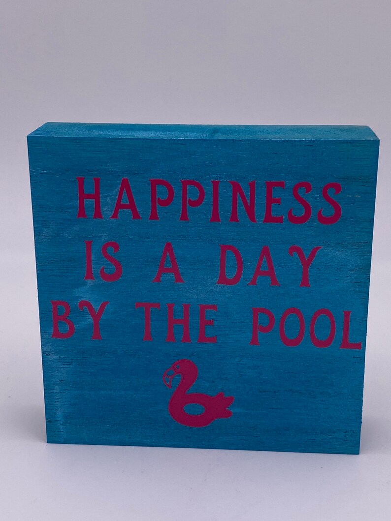 Pool Decor| Pool Sign| Pool Tiered Tray Decor| Pool Desk Decor| Summer ...