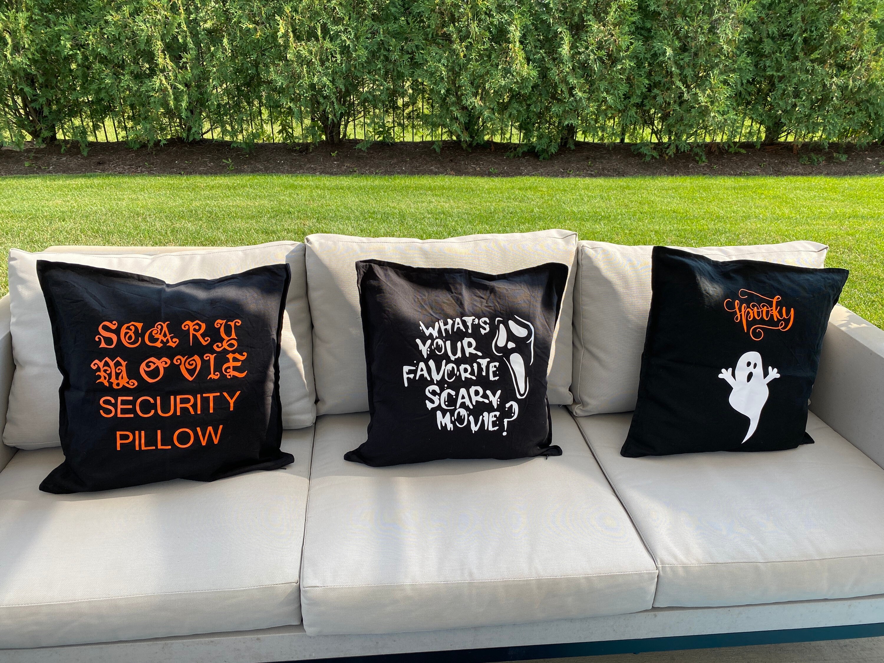 Scary Movie Pillow|scary Movie Security Pillow|halloween Pillow ...