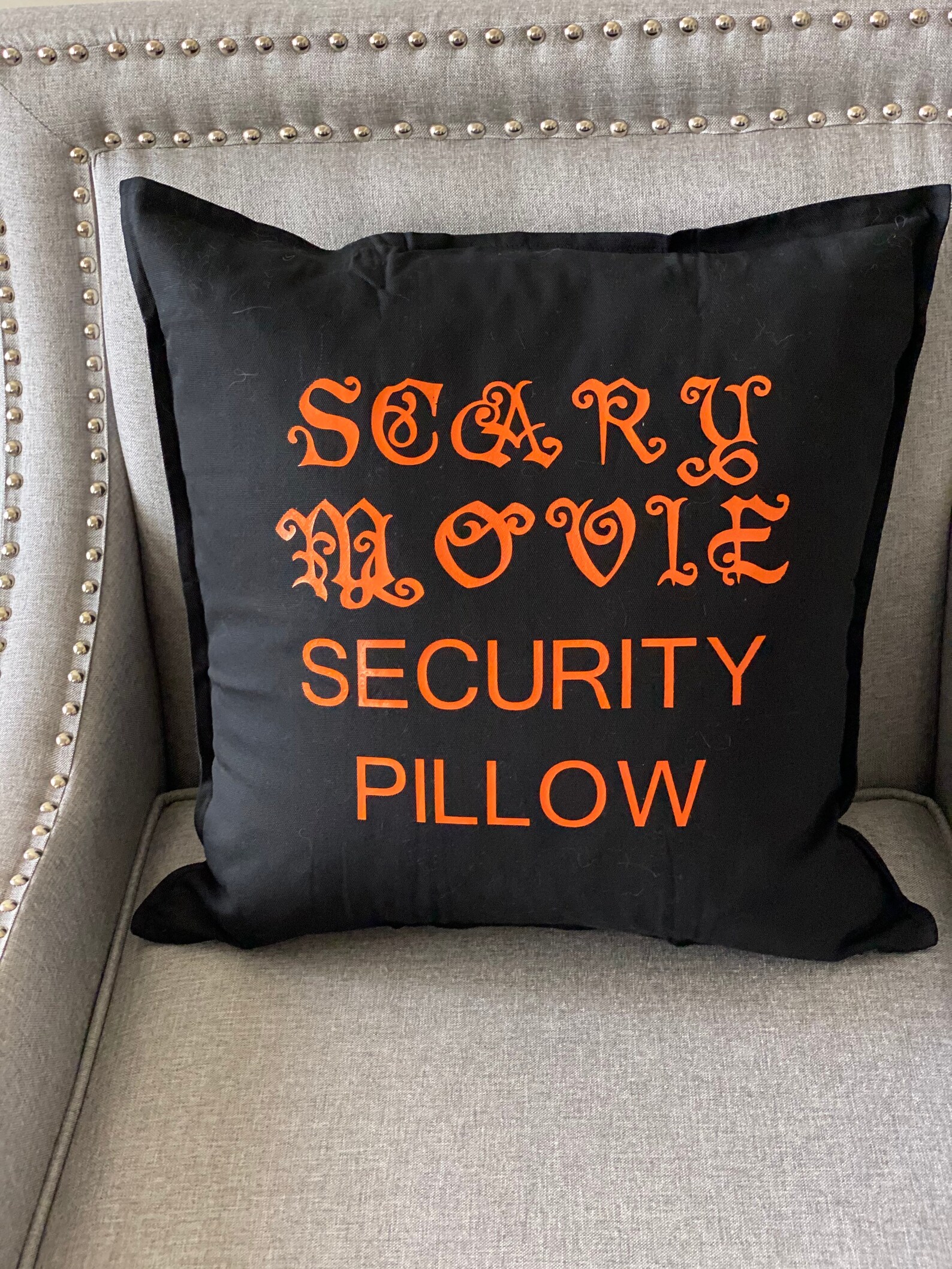 Scary Movie Pillow|scary Movie Security Pillow|halloween Pillow ...