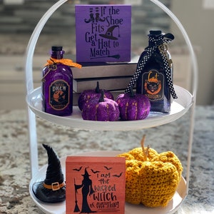 Witch Sign|witch Decor|halloween Bathroom Decor|witch Shoe Decor|funny ...