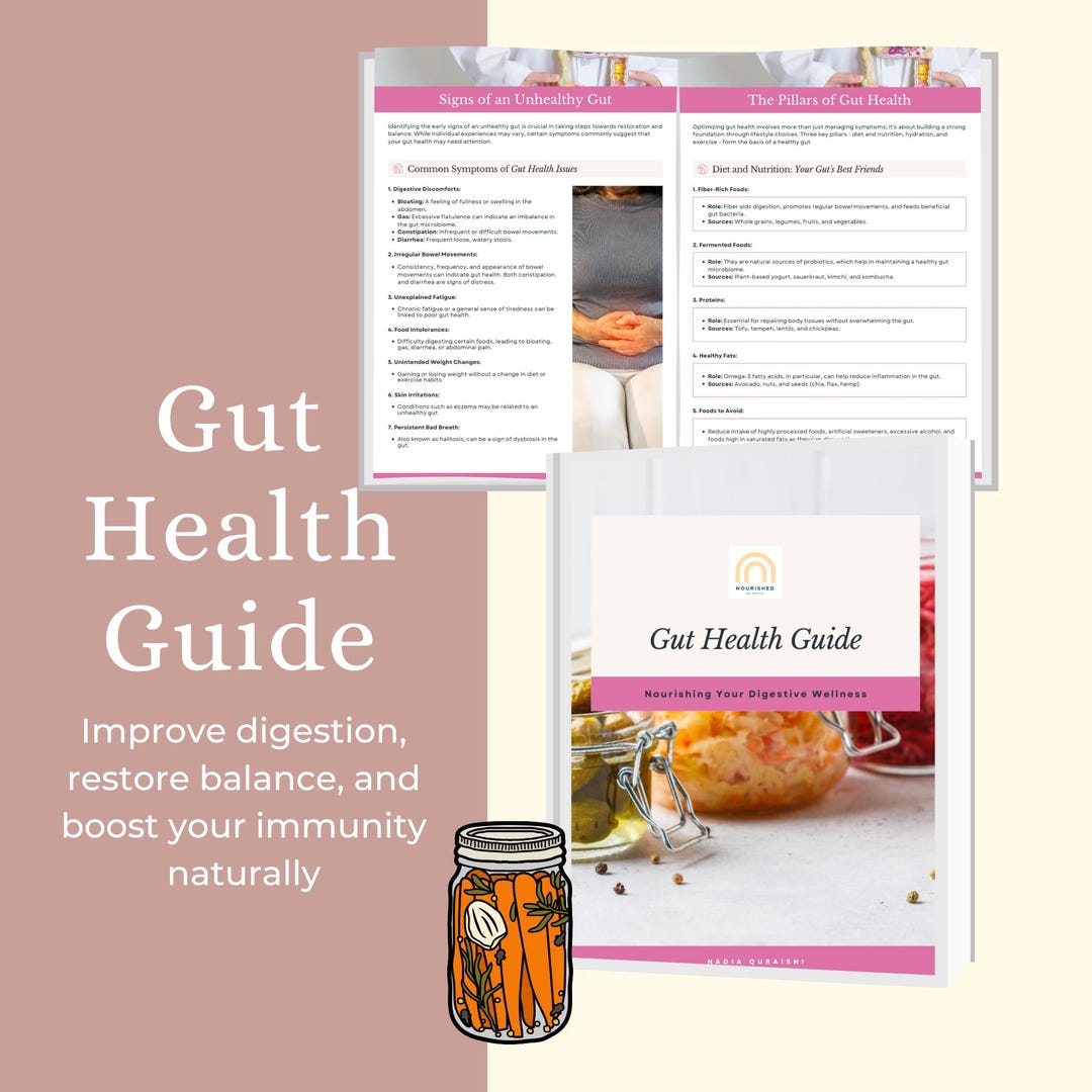 Gut Health Guide - Etsy