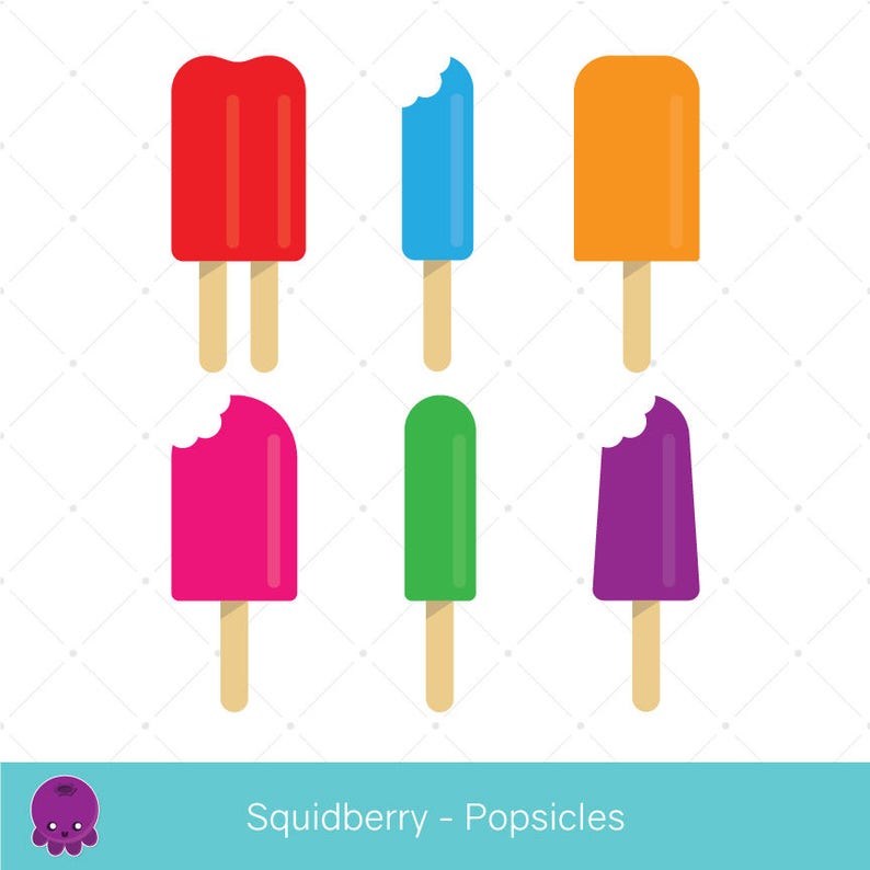 Popsicles, Clip Art, Summer Scrapbooking, Fruit Pops, Ice Lollies, Bite ...