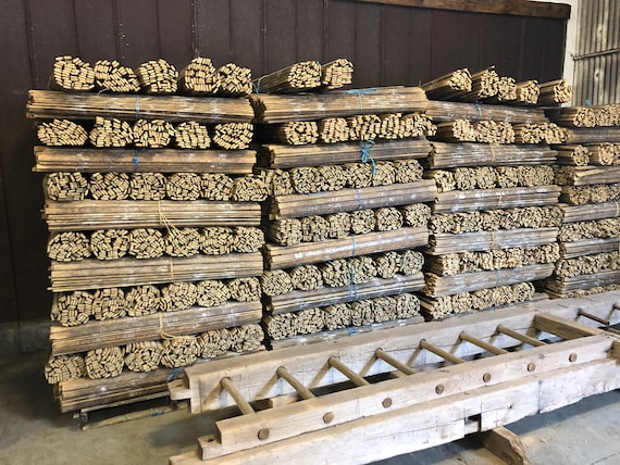 Reclaimed Tobacco Lath Bundle - Etsy