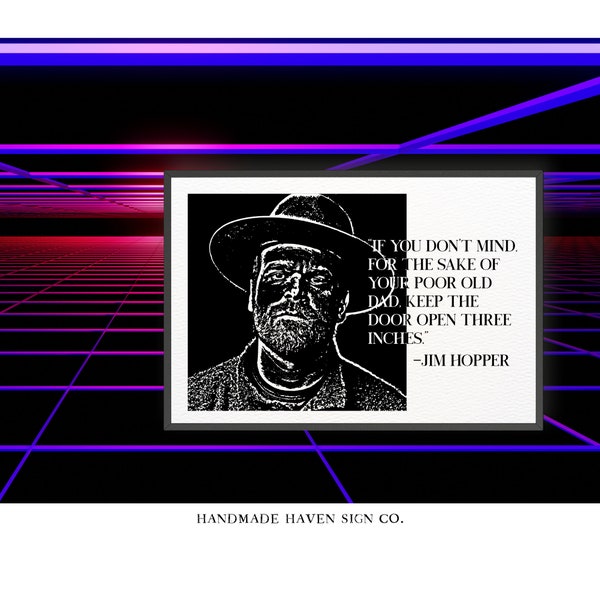 Jim Hopper - Etsy