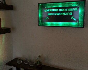 Lighted shadow box | Etsy