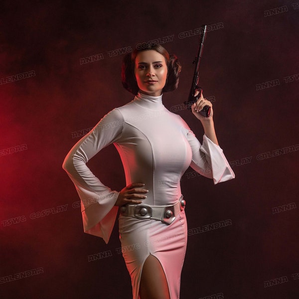 Leia Cosplay Art Etsy