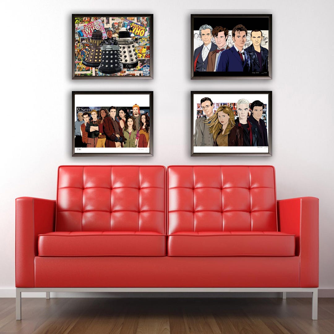 Dr. Who, Serenity Firefly, Buffy the Vampire Slayer, Daleks Original ...