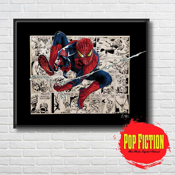 Dibujo Del Hombre Araña De Andrew Garfield