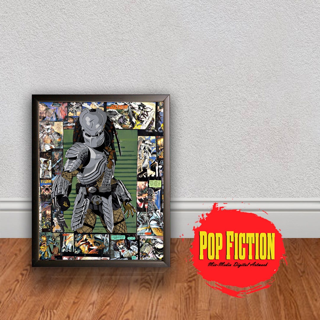 Predator Original Artwork Canvas & Prints. Comics, Book, Collectible ...