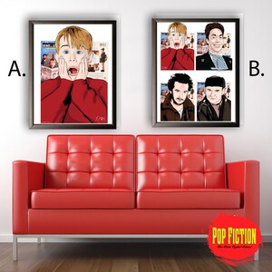 Home Alone. Original Artwork Canvas & Prints. Comics, Book, Collectible ...