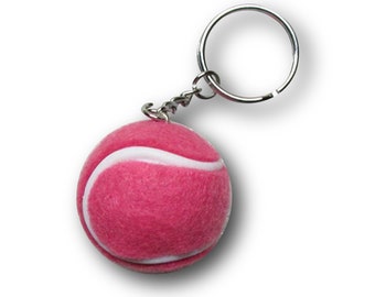 Tennis Ball Keychain | Etsy