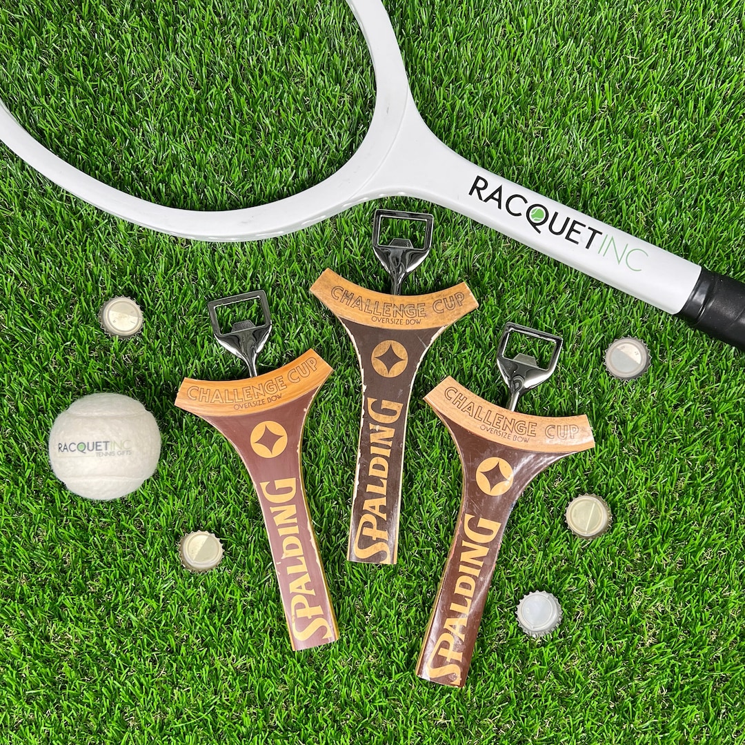 Three Matching Vintage Wooden Tennis Racquet Bottle Openers 3 Tennis ...