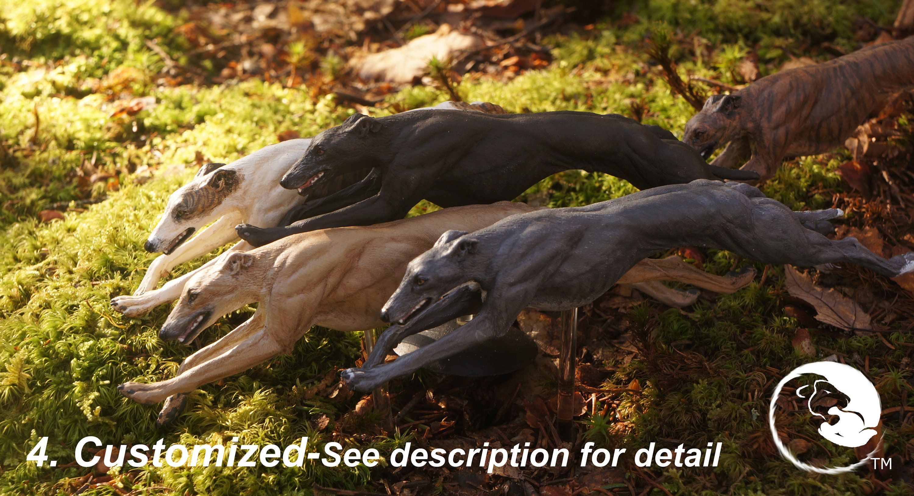 Greyhound(customizable)-the 1:10 Canids - Etsy
