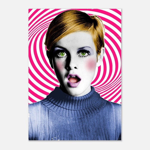 Twiggy Poster - Etsy
