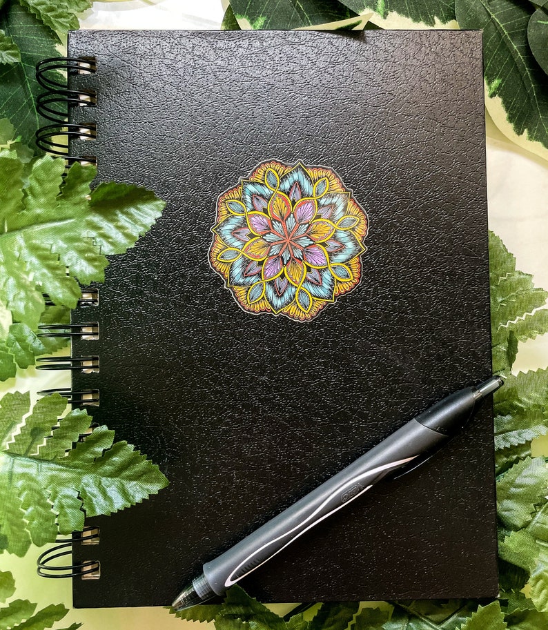 Colorful Mandala Sticker - Etsy