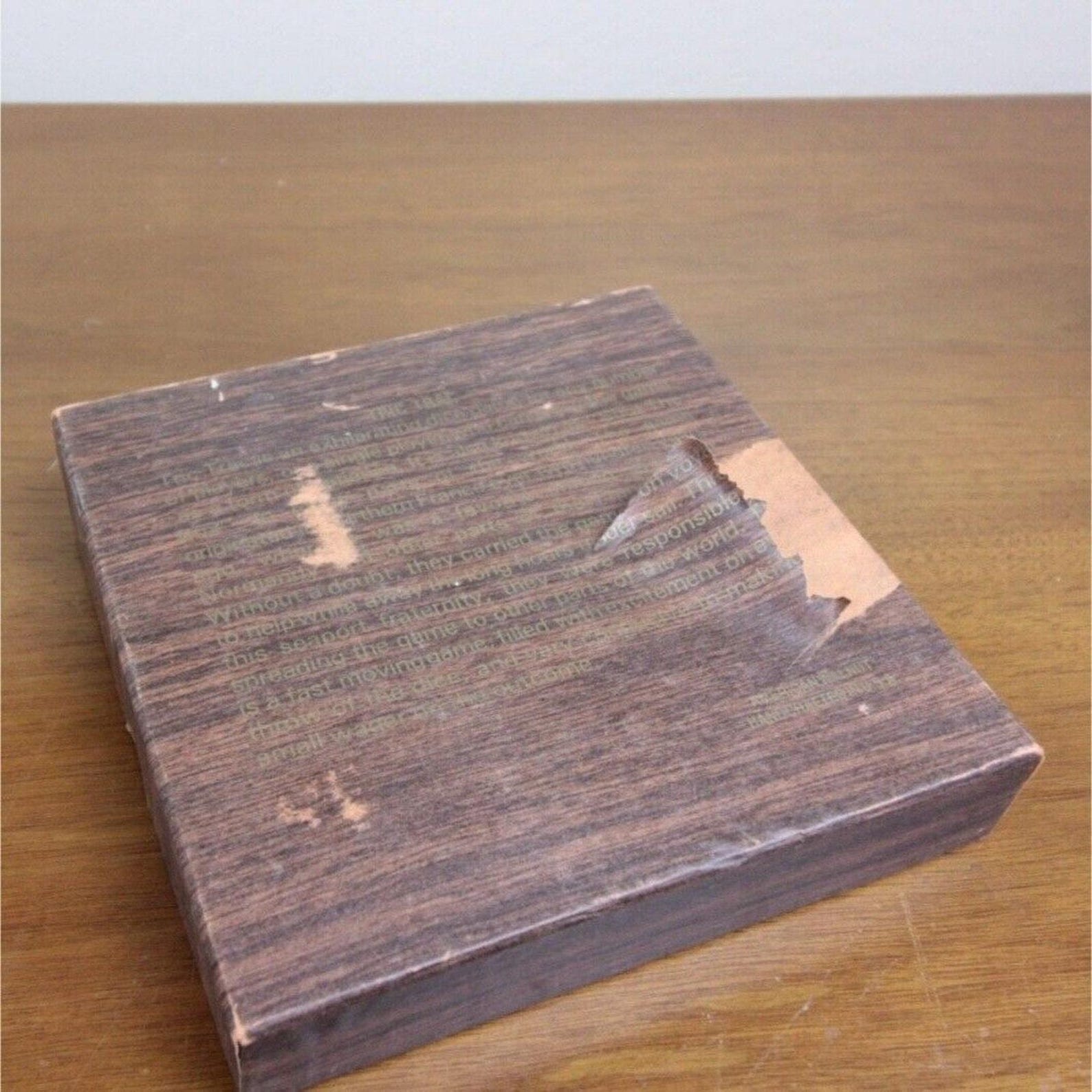 Vintage Tric Trac Travel Game Wood Dice Retro 70s 80s Green Pegs ...