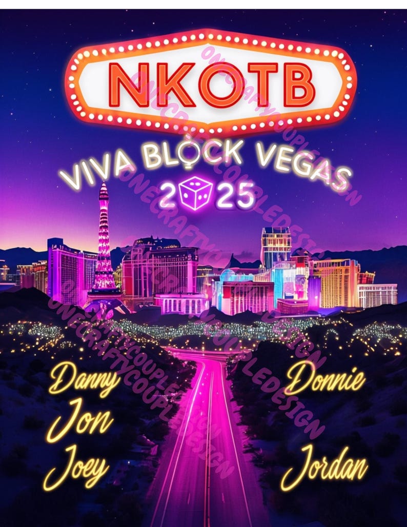 NKOTB, Digital Png Download Viva BLOCK Vegasright Stuff Vegas Residency, New Kids on the Block ...