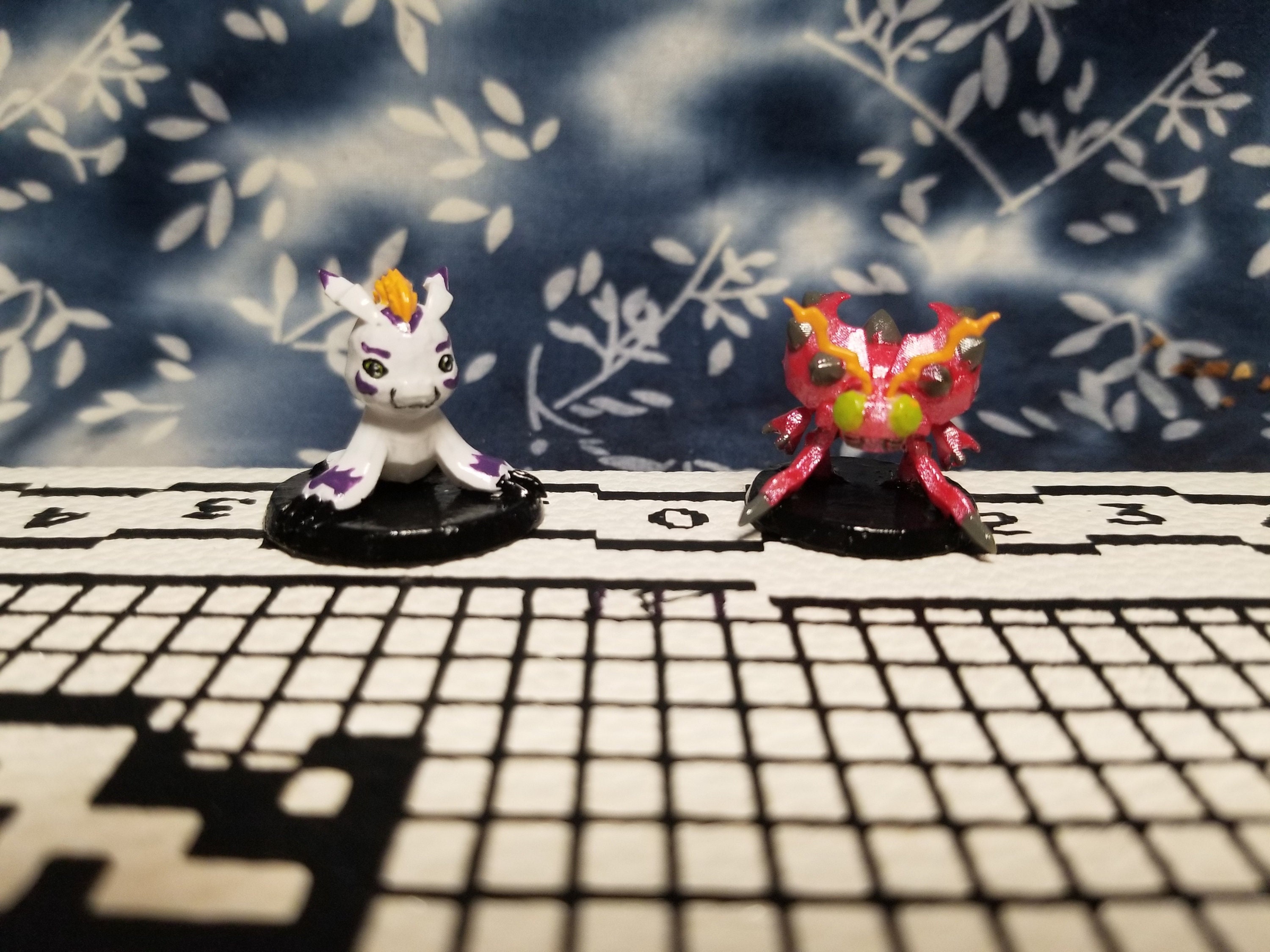 Miniature Toys Digimon TCG Memory Marker Gomamon Evolution Line Toys ...