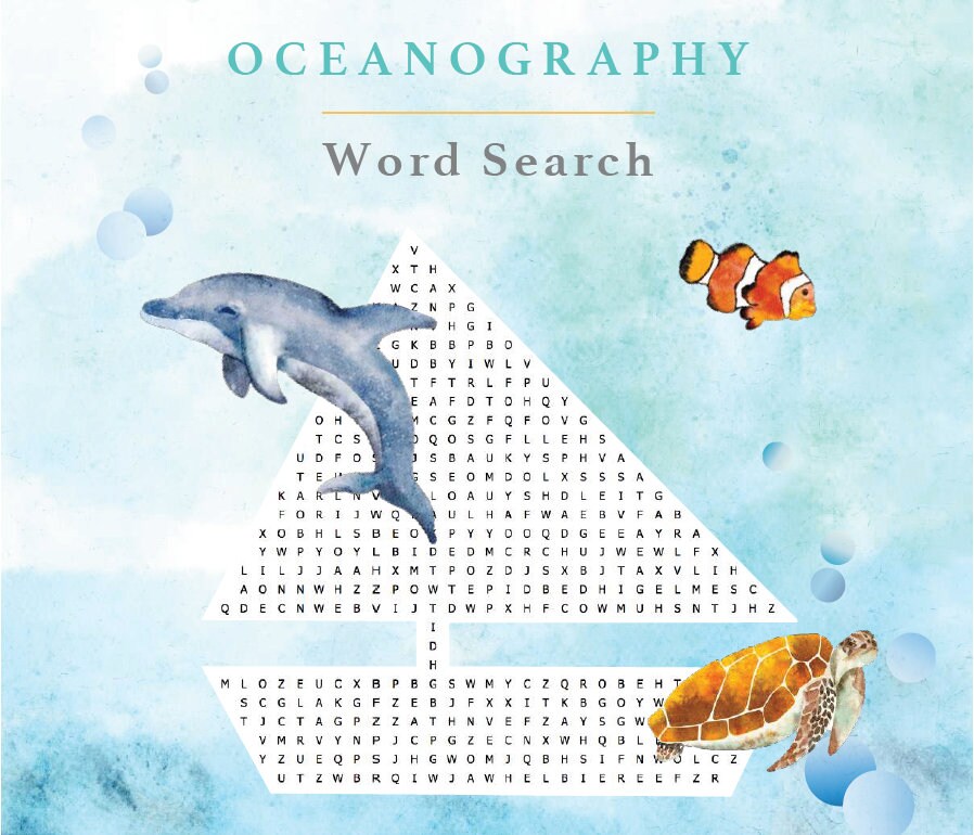 Ocean Montessori Printable Oceanography Bilingual Spanish Science ...