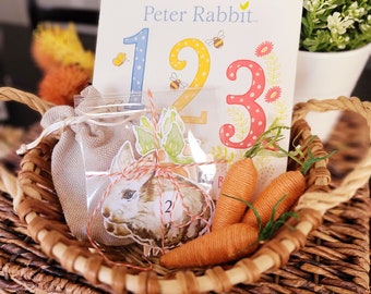 Spring Rabbit Numbers and Counters Activity montessori Preschool Math ...