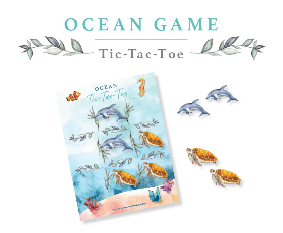 Ocean Montessori Printable Oceanography Bilingual Spanish Science ...