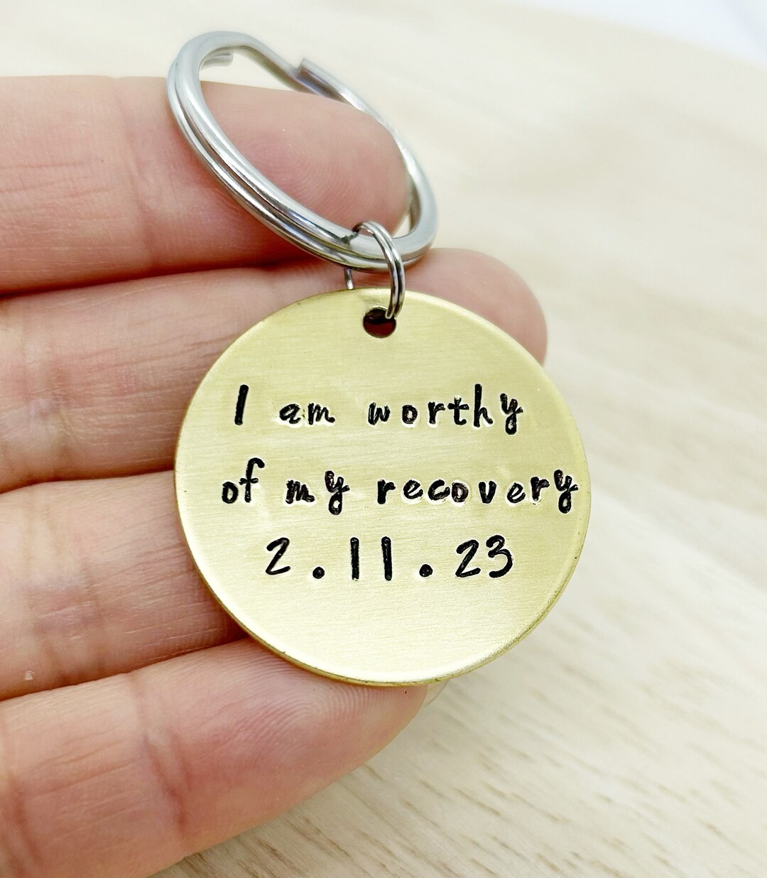 Sobriety Gift, Sobriety Gift for Men, Sobriety Keychain, Sobriety Chips ...