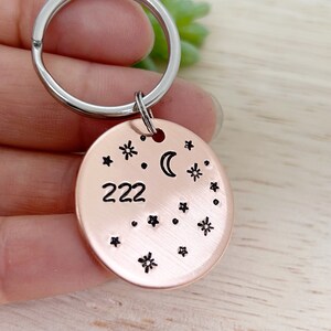 222 Angel Numbers, Lucky 1111 Keychain, Lucky Token, 111 Lucky ...