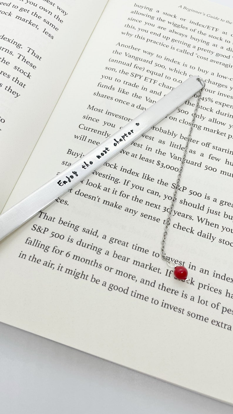 Enjoy the Next Chapter Retirement Bookmarks Retirement | Etsy