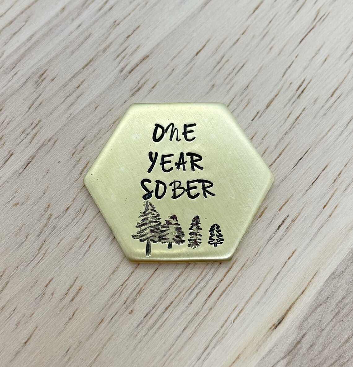 Sobriety Gift Sobriety Chips One Year Sober Sobriety - Etsy